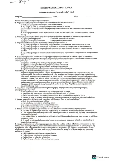 ESP8 Interactive Worksheet – Edform