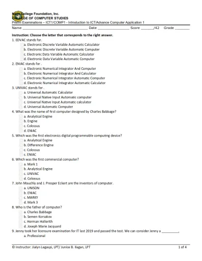 GEC 9 LONG TEST Interactive Worksheet – Edform