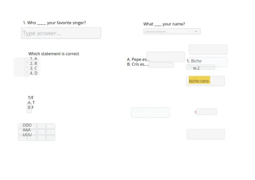 Blank slide Interactive Worksheet – Edform