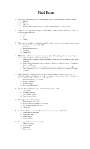 EnvEngFinal part 1 Interactive Worksheet – Edform