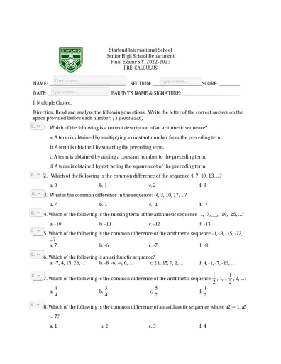 Unit 3 Test Lessons 1 10 Interactive Worksheet – Edform