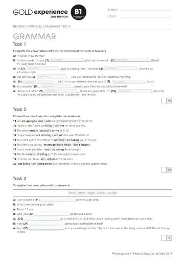 B1 Review U1-3 Interactive Worksheet – Edform