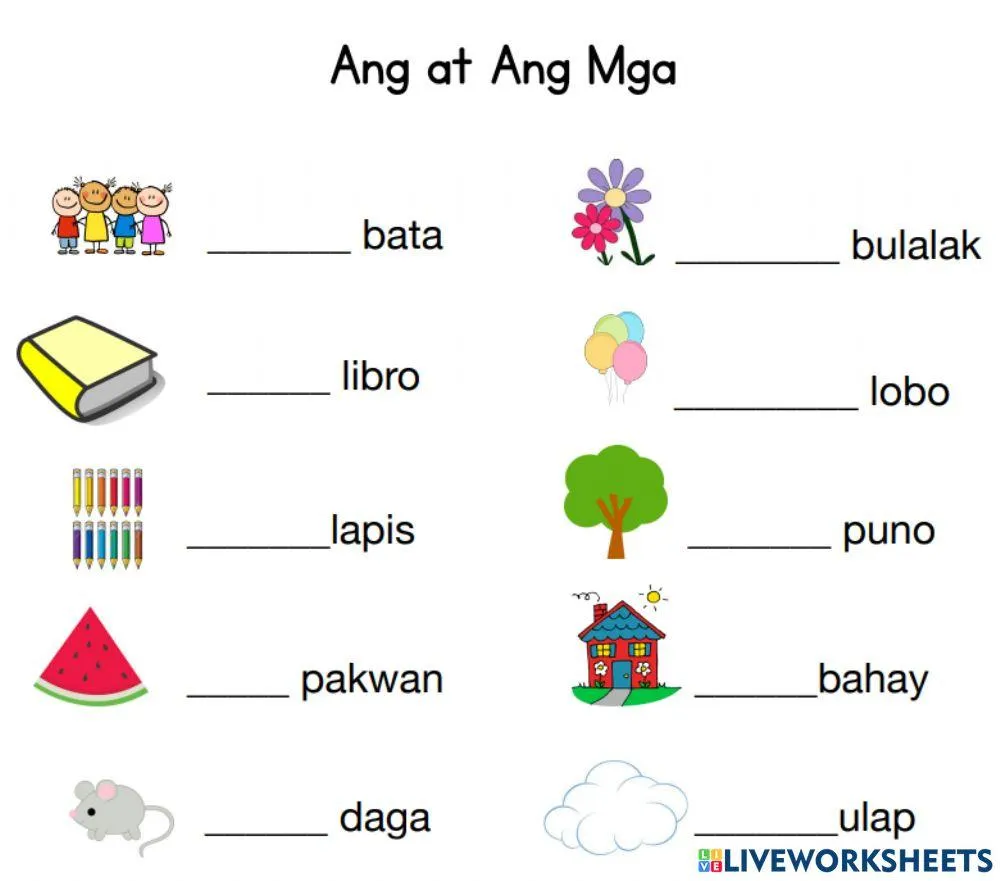 Pantukoy Na Ang At Ang Mga Interactive Worksheet Kind - vrogue.co Pantukoy Na Ang At Ang Mga Interactive Worksheet Kind - vrogue.co