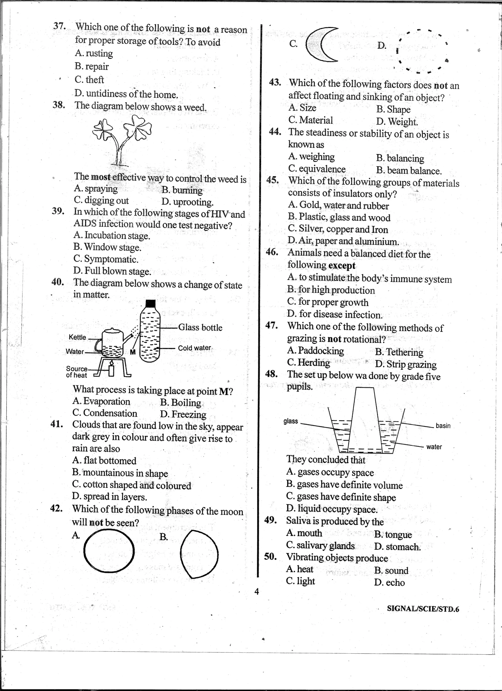 SCIENCE SIX Interactive Worksheet – Edform
