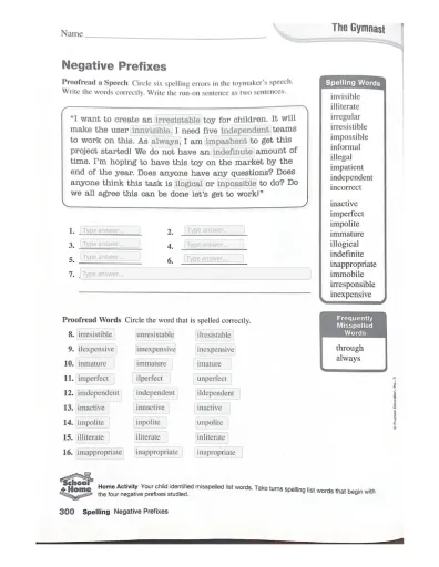 Pg 300 Interactive Worksheet – Edform