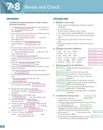 Revise and check 7&8 Interactive Worksheet – Edform