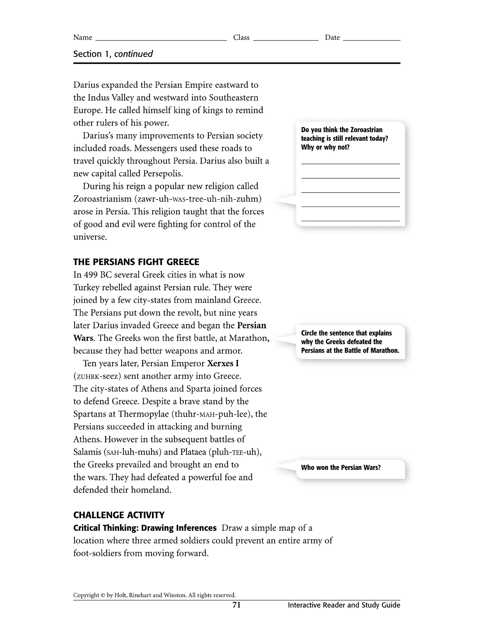 Unit 12- Ancient civilization Study note Interactive Worksheet – Edform