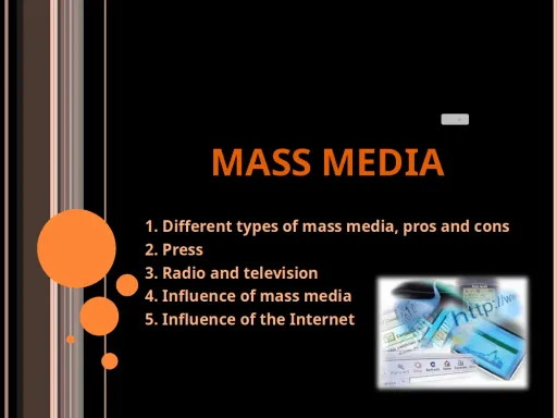 MASS MEDIA Interactive Worksheet – Edform