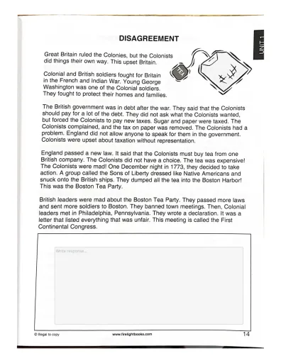 Disagreement (14-16) Interactive Worksheet – Edform