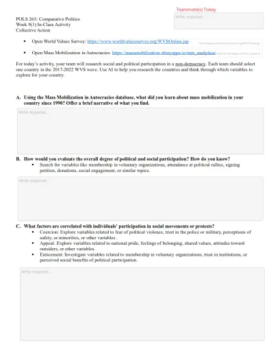 263 Week 9(1) In Class Activity Interactive Worksheet – Edform