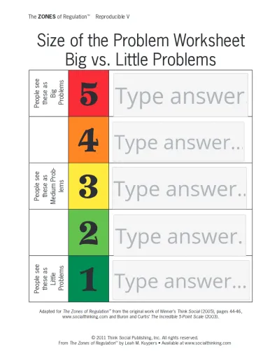 Size of problem Interactive Worksheet – Edform