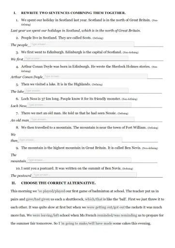 HOMEWORK Interactive Worksheet – Edform