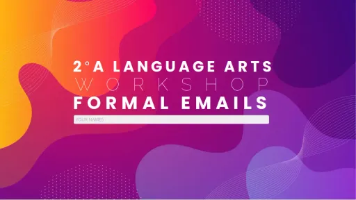 A5: FORMAL EMAILS (MODEL C) Interactive Worksheet – Edform