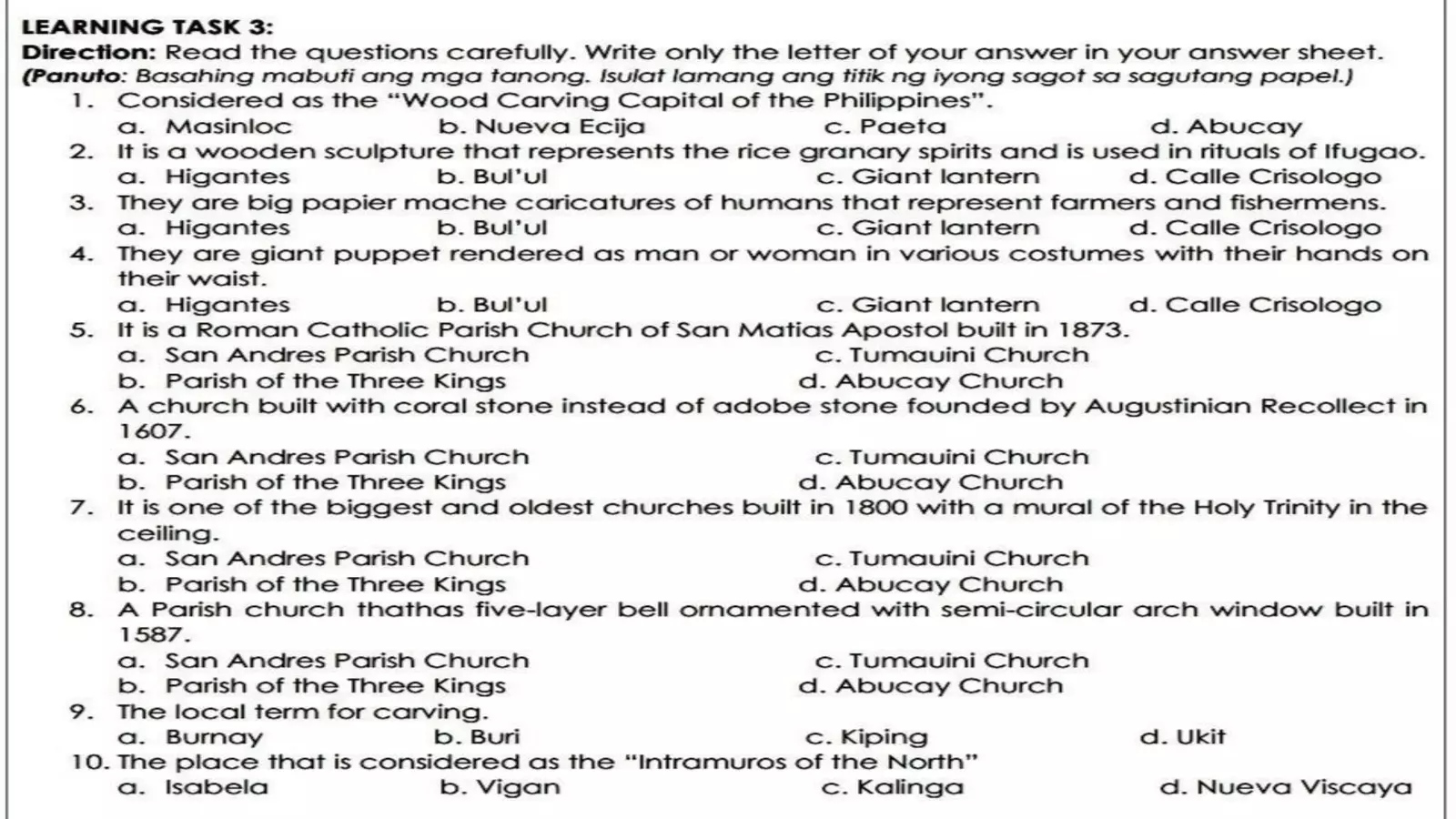 ARTS Interactive Worksheet – Edform