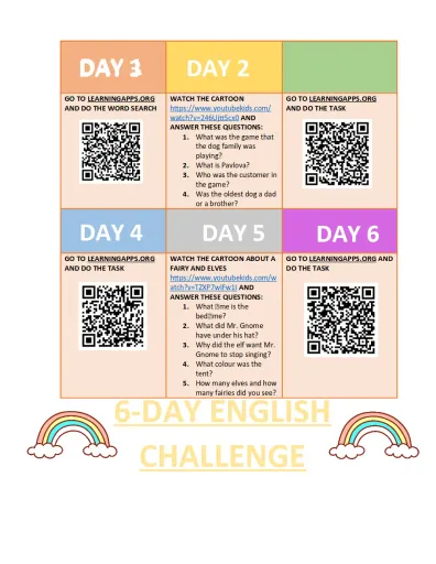 Challenge Interactive Worksheet – Edform