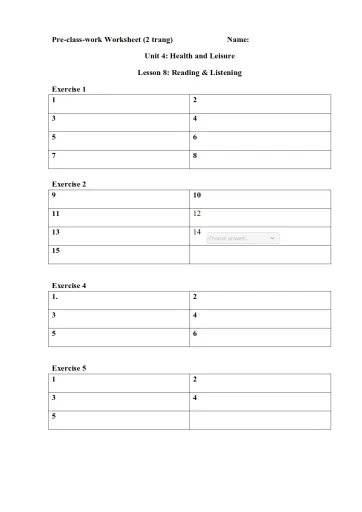 Lesson 8 - 17.09.2022 Interactive Worksheet – Edform