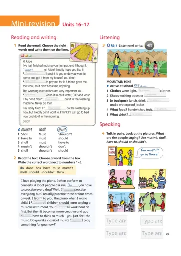 Mini revision modal verbs Interactive Worksheet – Edform