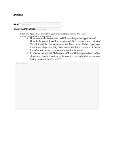 ANALYSIS_Multimedia&ICT Interactive Worksheet – Edform