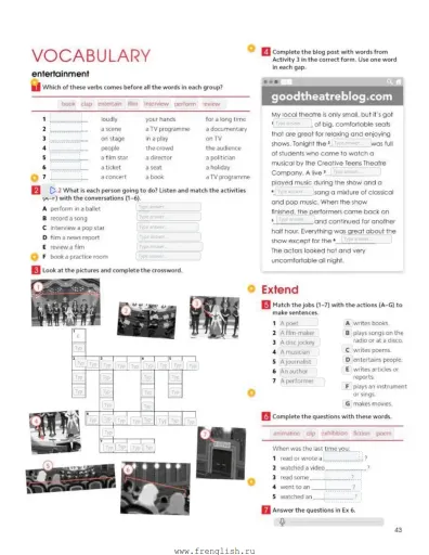 B1 unit 5 vocab Interactive Worksheet – Edform