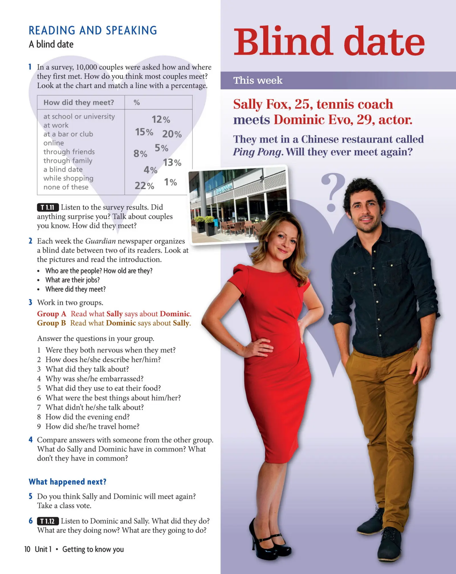 Pre inter U1 Interactive Worksheet – Edform