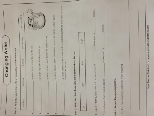 Matter 2 Interactive Worksheet – Edform