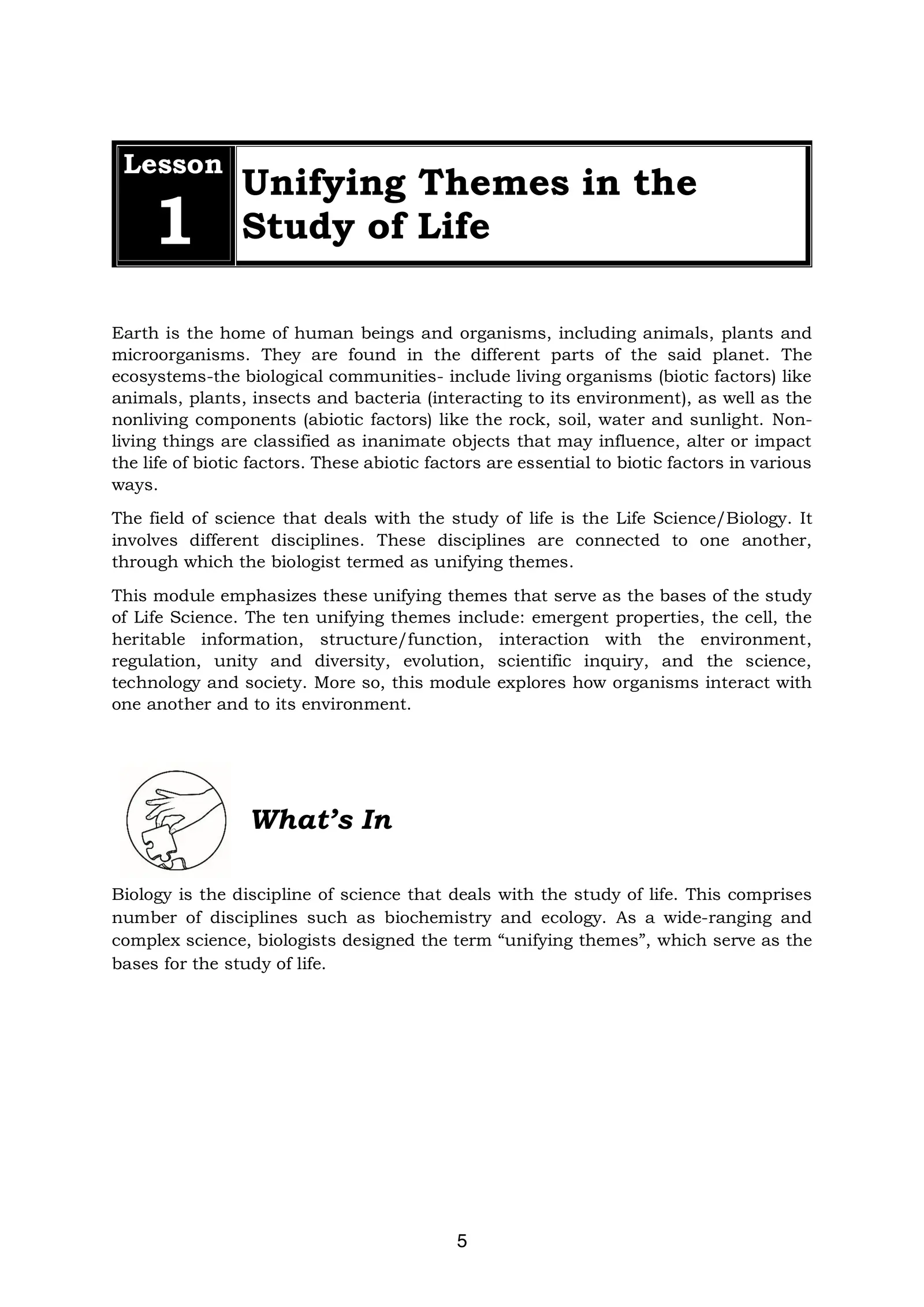 The Cell In Its Environment Worksheet 3.1 The Cell Membrane