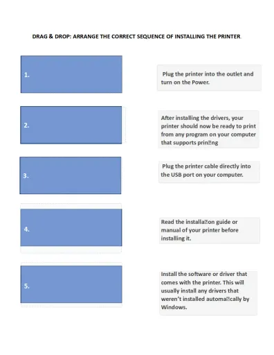Drag and drop Interactive Worksheet – Edform