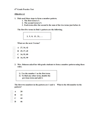 Orleans Hanna Practice 1-10 Interactive Worksheet – Edform
