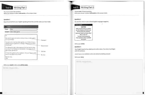 Preliminary 2 writing Interactive Worksheet – Edform