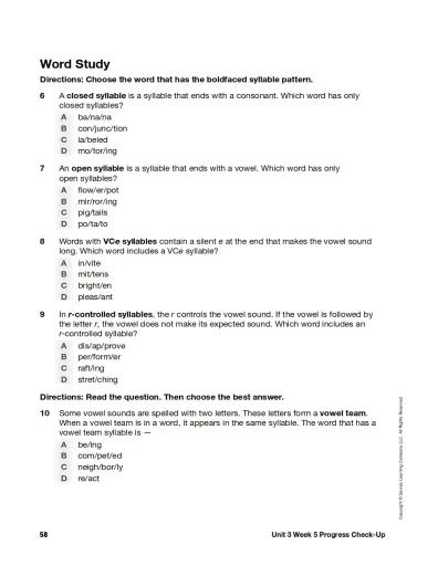 U3 W5 Spelling Test Interactive Worksheet – Edform